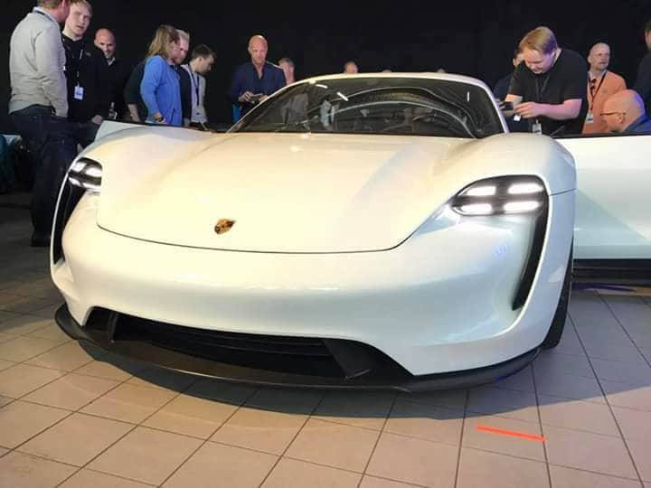 Close look at Porsche's latest all-electric Mission E prototype and ...