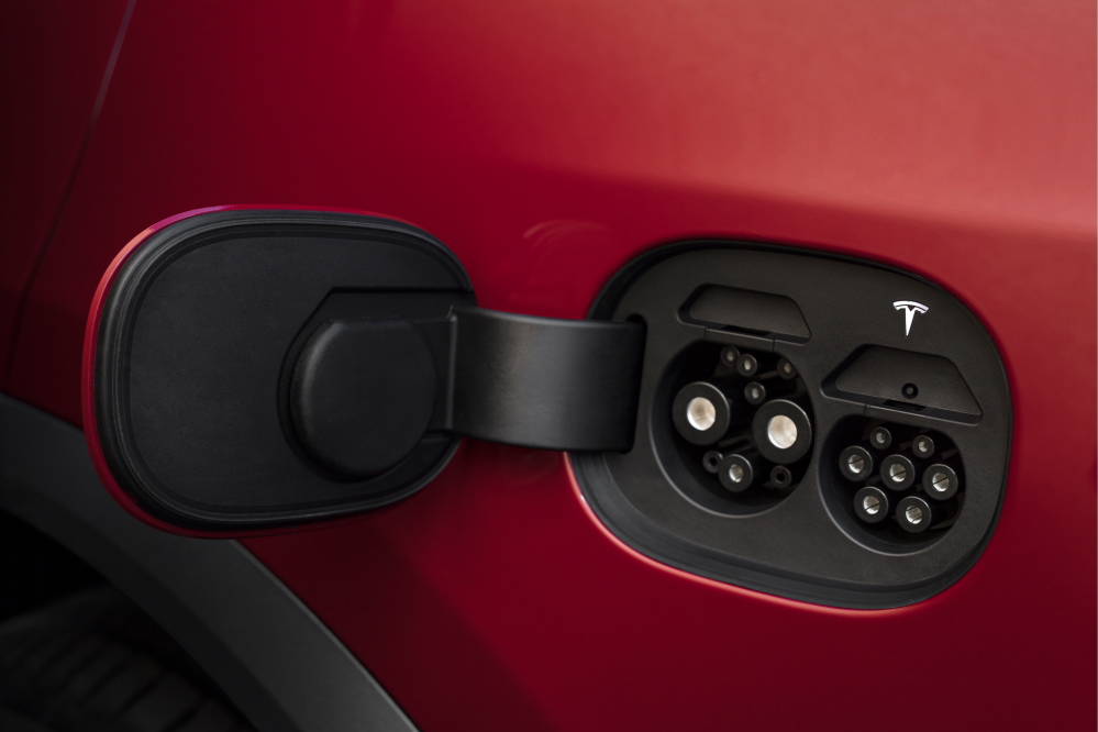 Tesla unveils new dual connector charge port design for Model S and ...