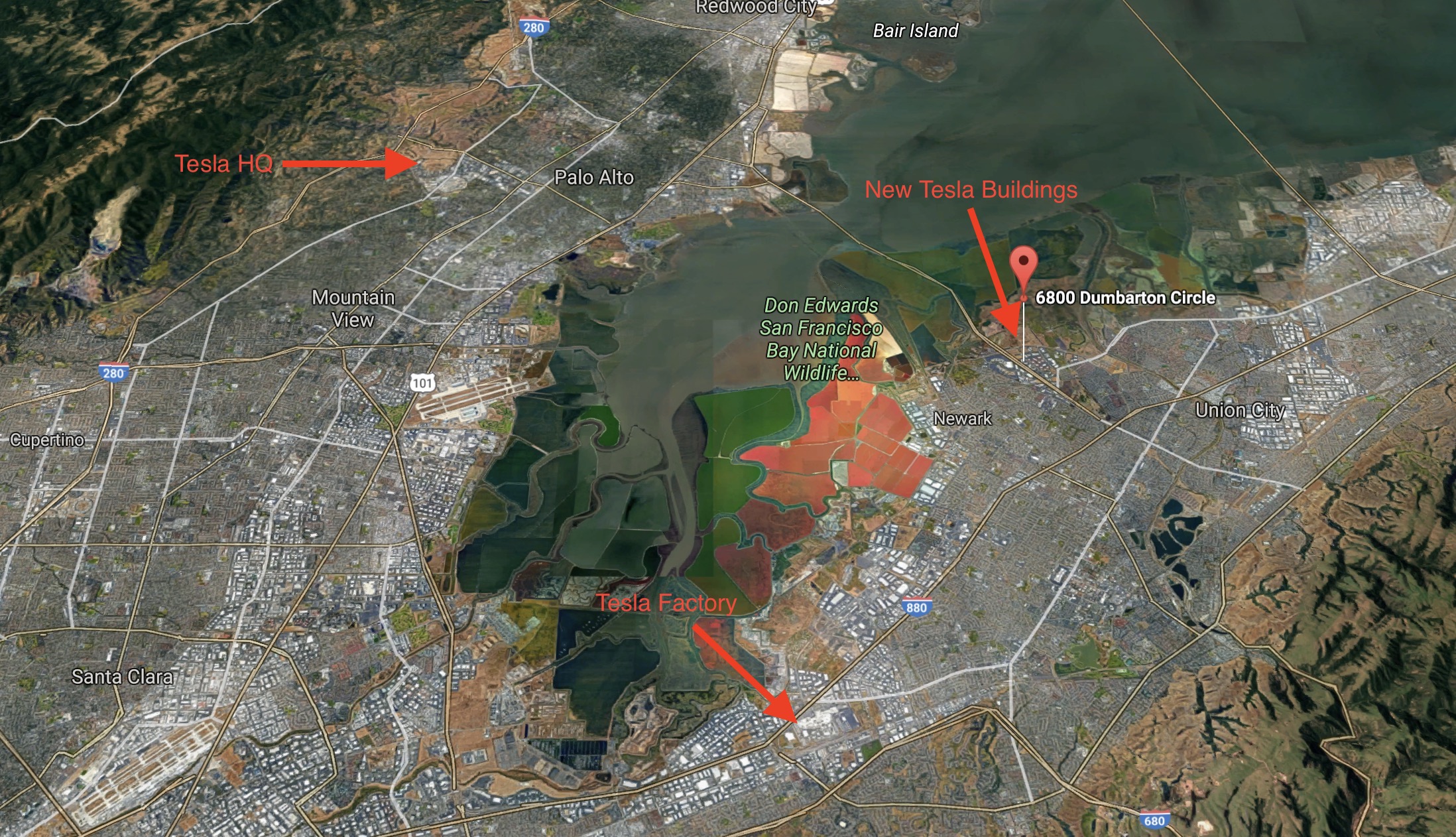 Tesla expands in Fremont with new office buildings for more than 1,000 ...