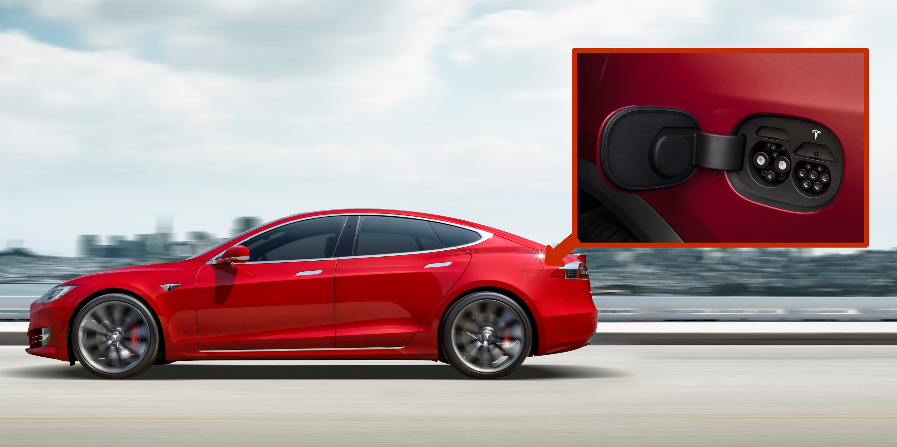 Tesla unveils new dual connector charge port design for Model S and ...