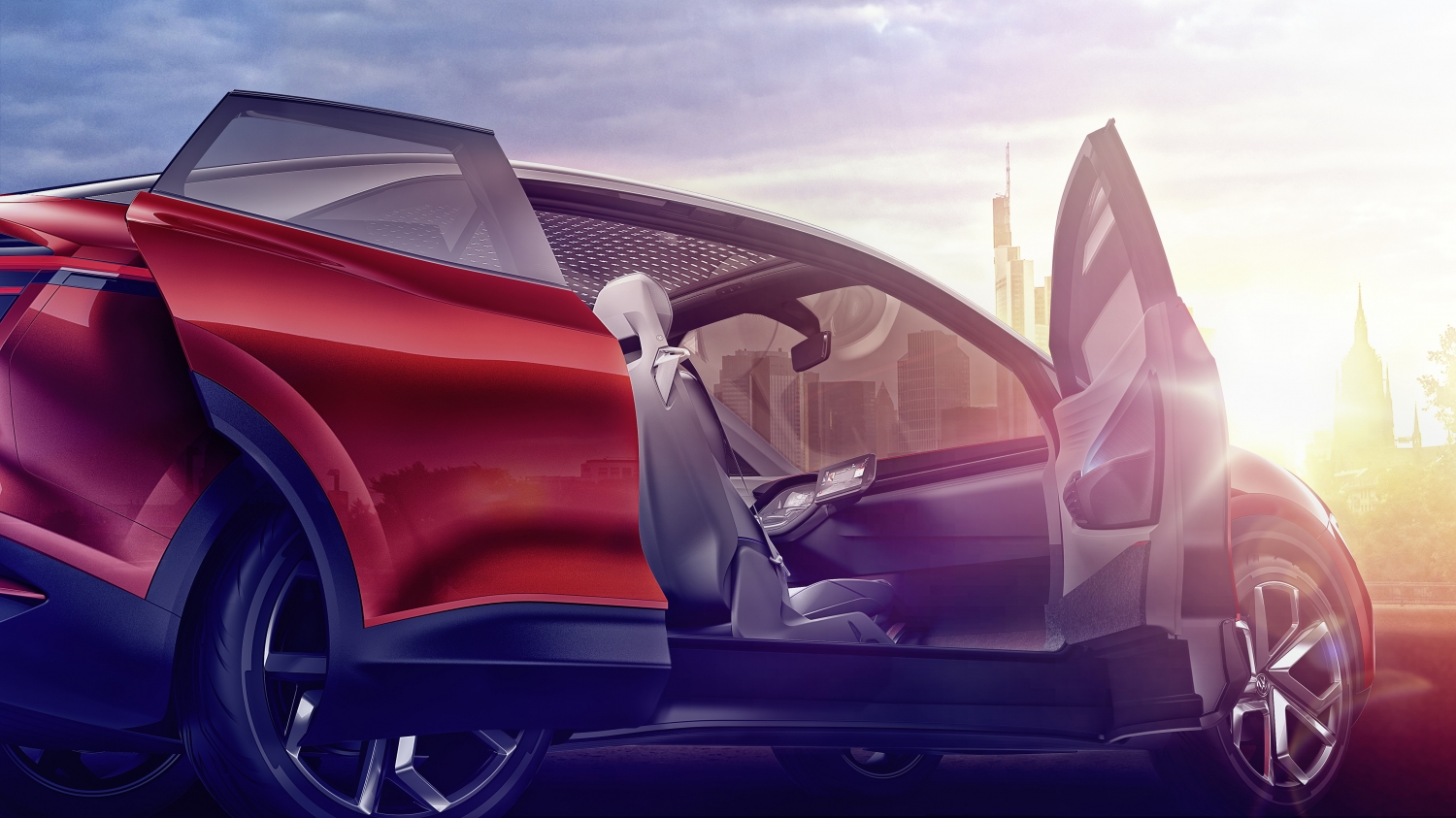 VW debuts all-electric SUV concept in the US, says it will be its first ...