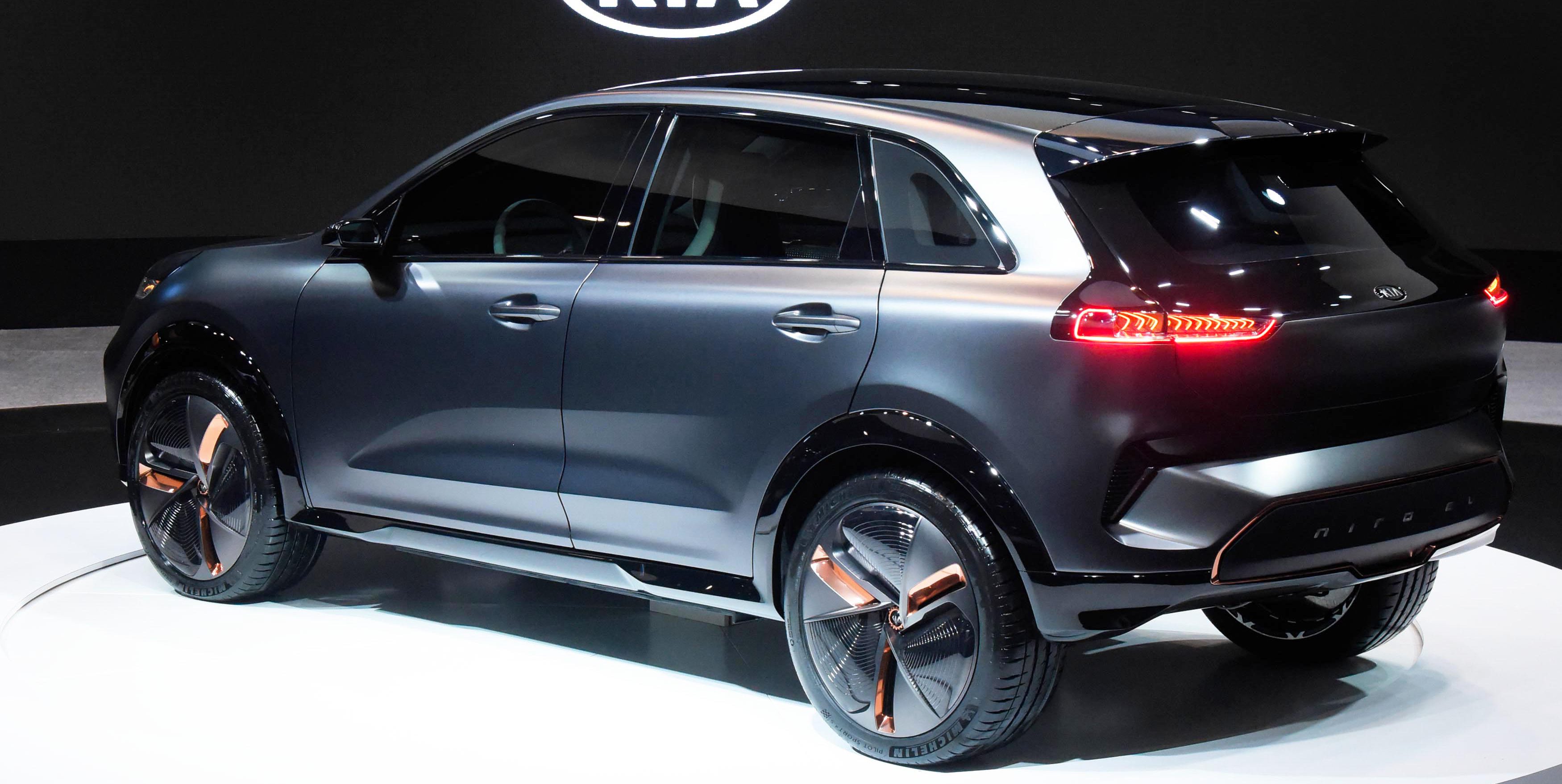 Kia Unveils New All electric Compact SUV Concept Ahead Of Niro EV Kia Unveils New All electric Compact SUV Concept Ahead Of Niro EV