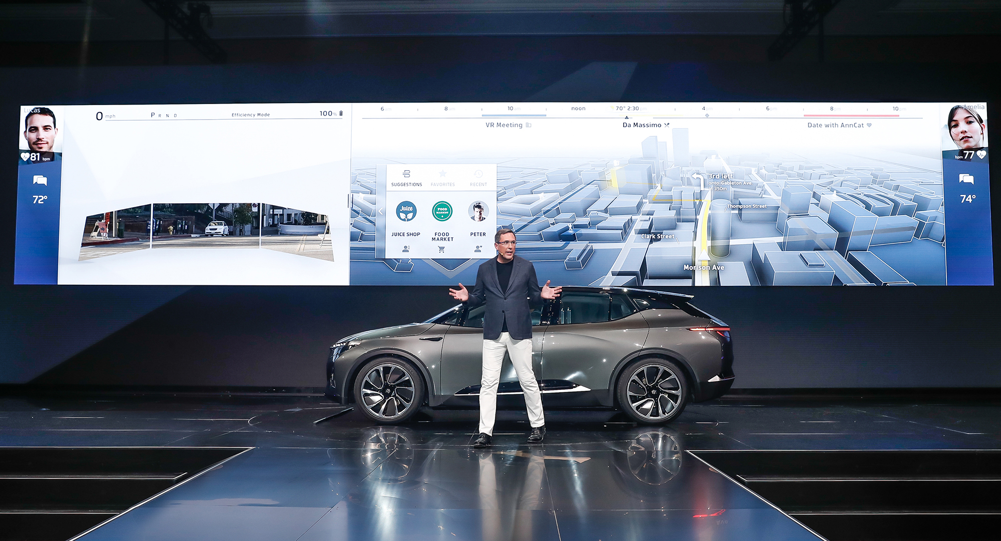 Byton unveils its all-electric SUV starting at $45,000 with range up to ...