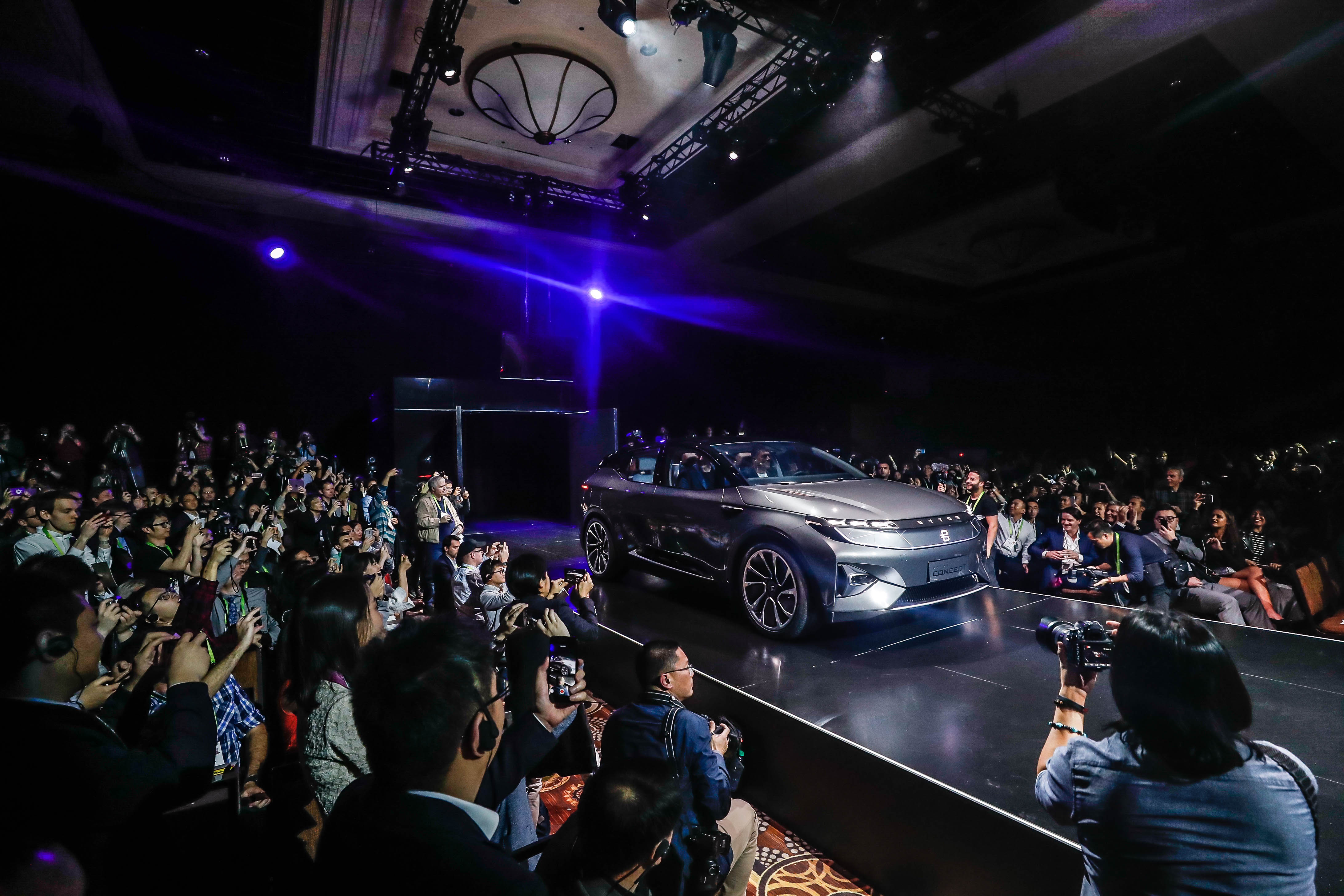 Byton unveils its all-electric SUV starting at $45,000 with range up to ...