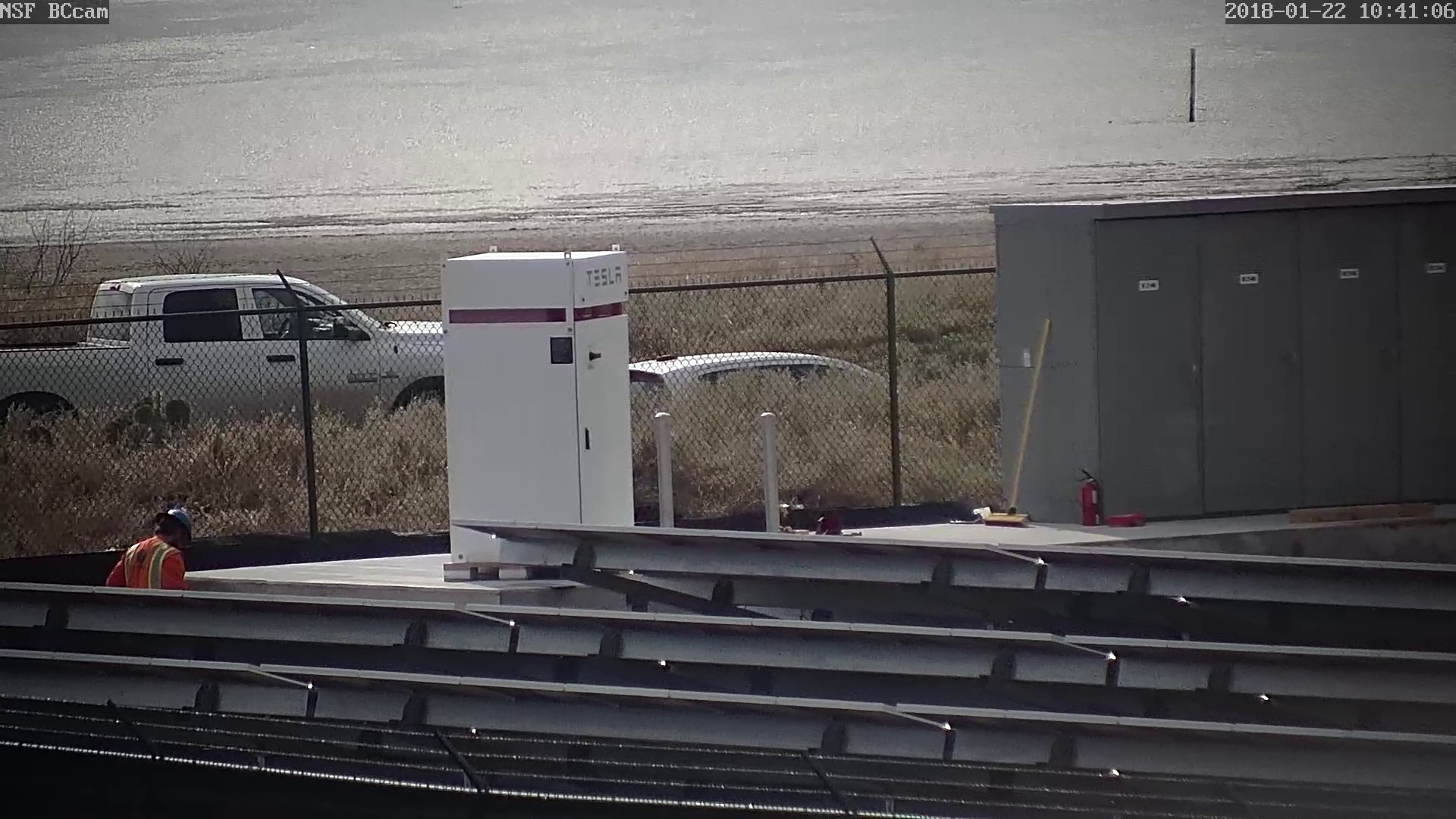 Tesla delivers a Powerpack system to SpaceX's new spaceport in Texas ...