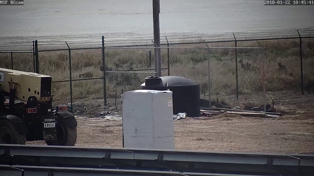 Tesla delivers a Powerpack system to SpaceX's new spaceport in Texas ...