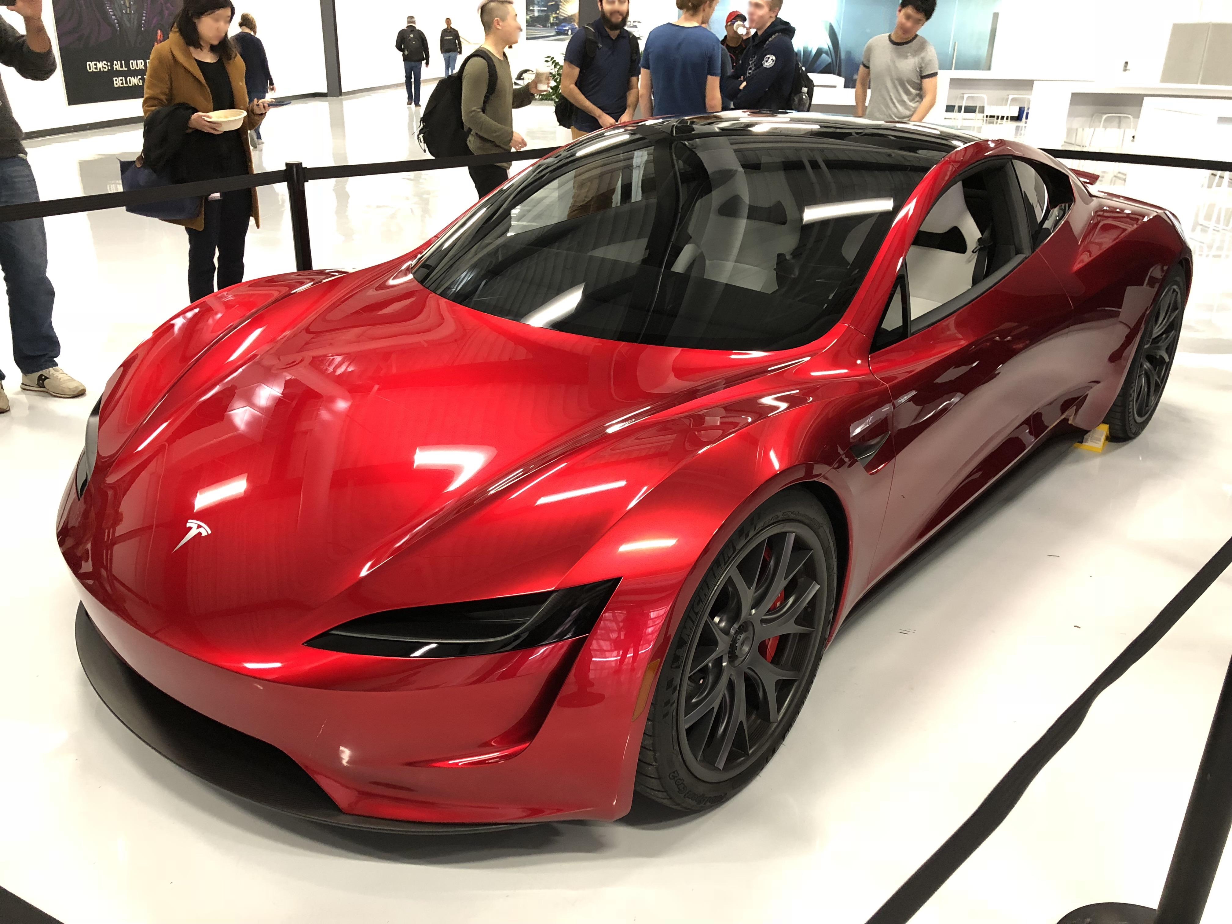 Tesla brings new Roadster prototype to the Bay Area - Electrek