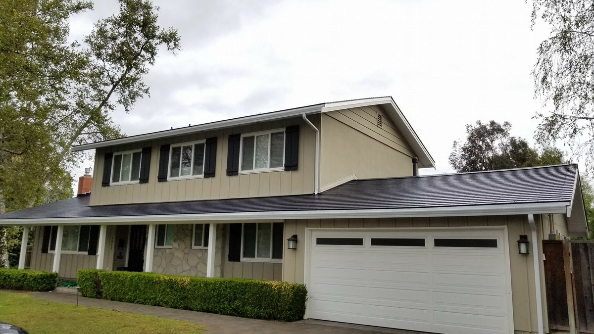 A first look at the 'Tesla house of the future' with solar roof and ...