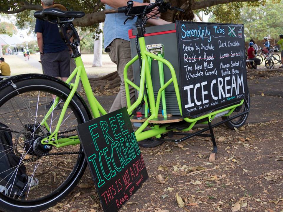 Electric cargo bicycles like this ice cream bike are turning into ...