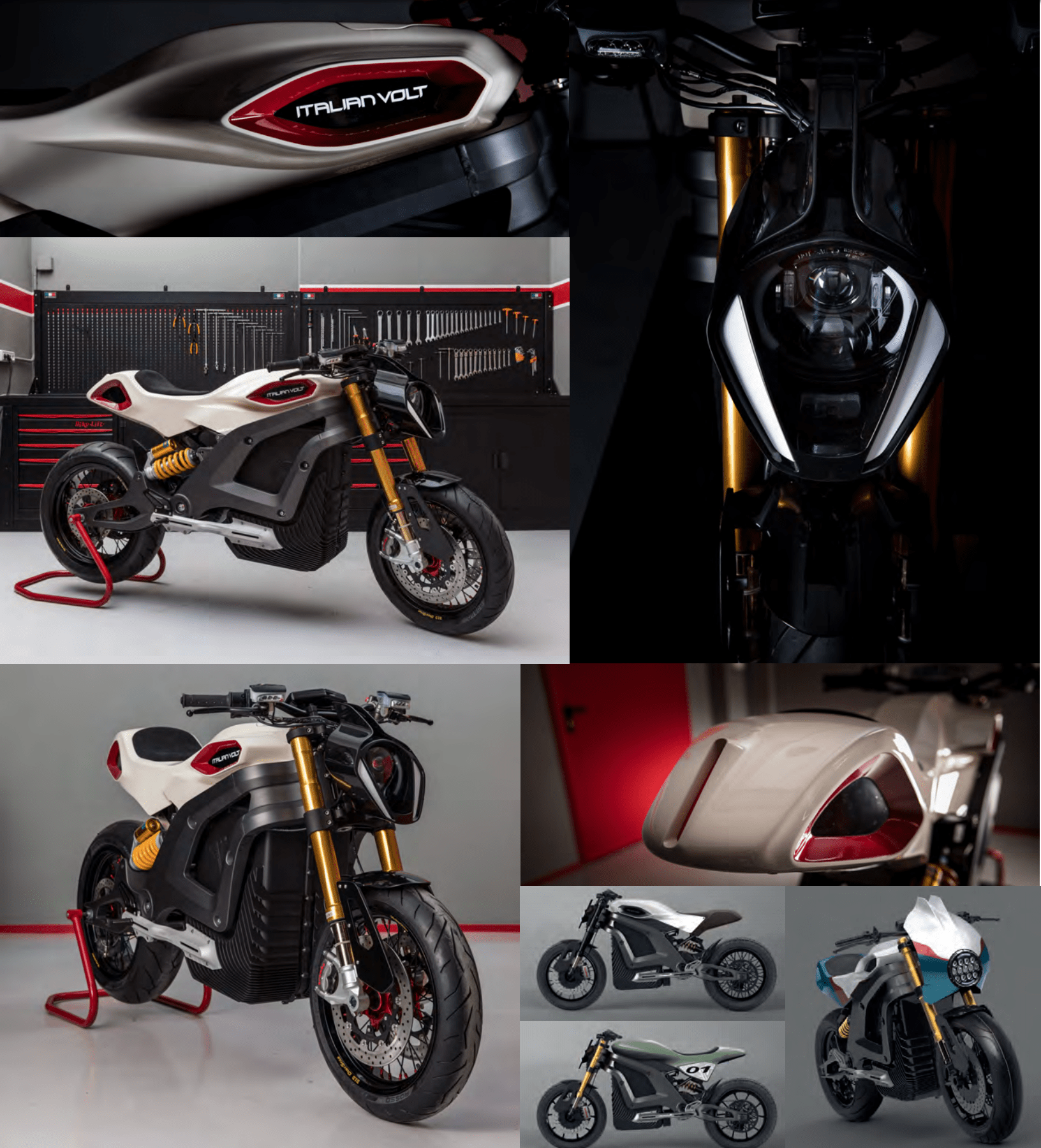 Check out Italian Volt's new customizable luxury electric motorcycle ...