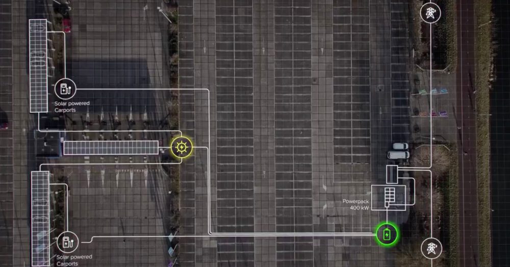 Electric cars can now charge on sunlight day and night with Tesla ...