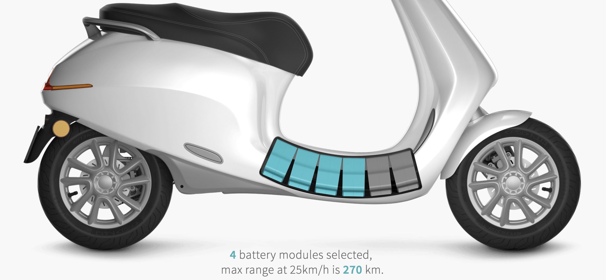 New Dutch-built electric scooter claims 400 km range with modular ...