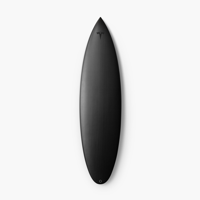 Tesla launches a new product: a surfboard - Electrek