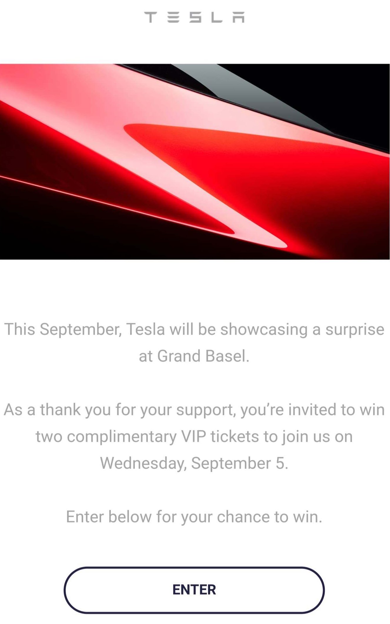 Tesla is bringing a 'surprise' car to Grand Basel's selective ...