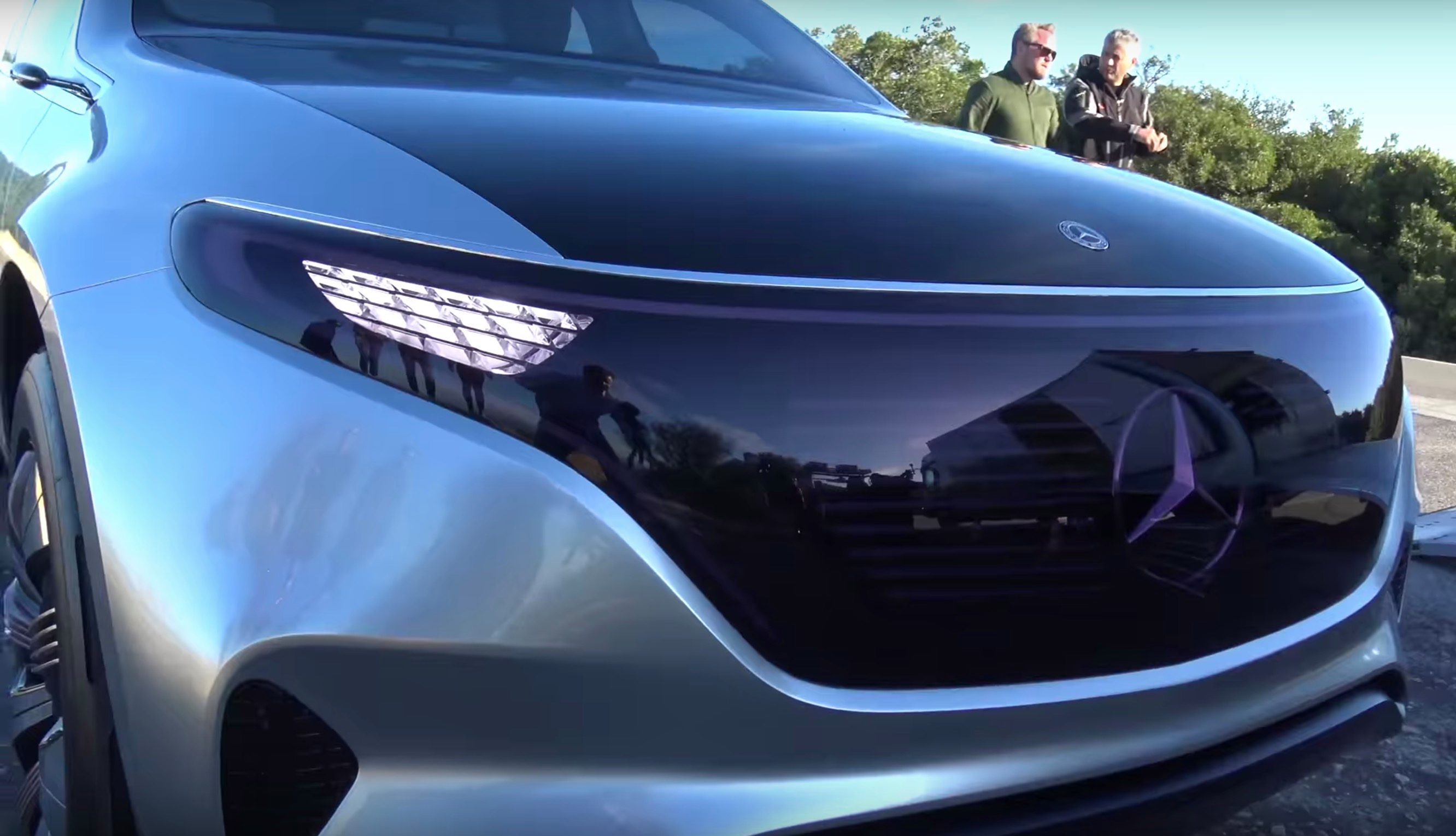 Mercedes-Benz unveils first image of production EQC electric SUV, will ...