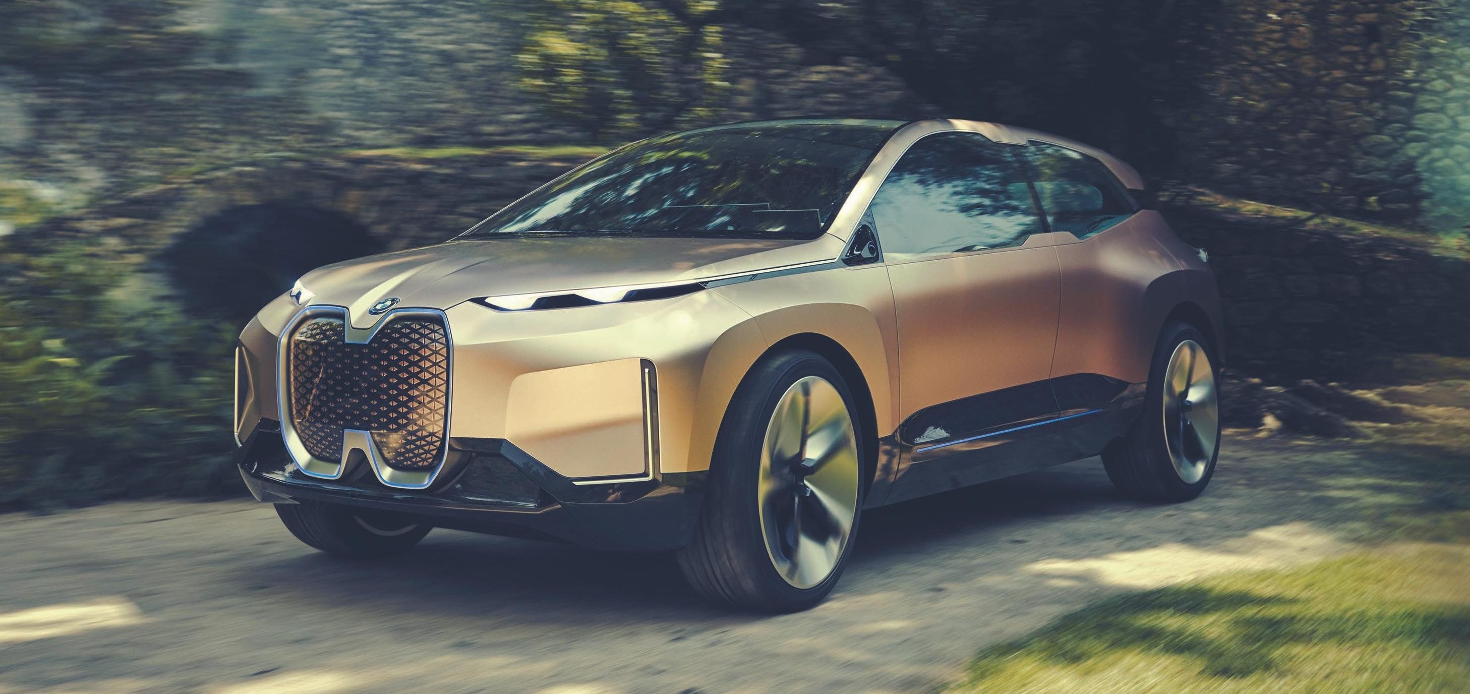 BMW releases new images of iNext electric car prototype ahead of ...