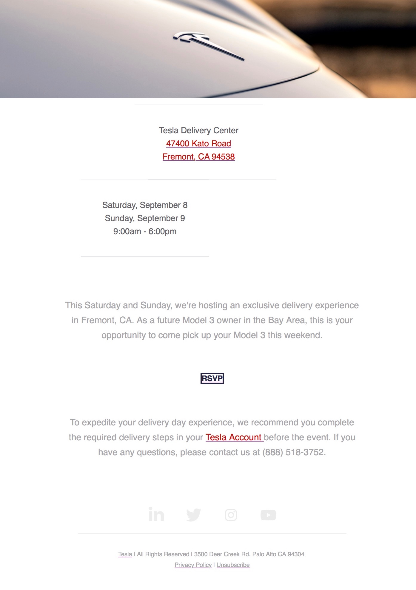 Tesla launches big delivery event for Model 3 deliveries as it changes ...