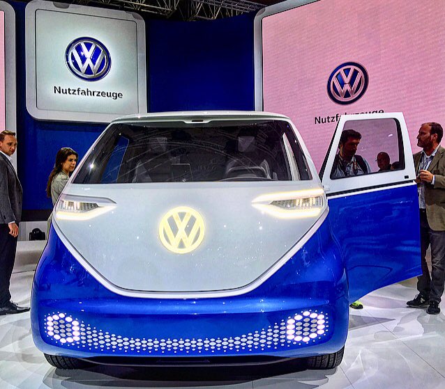 VW unveils a series of new commercial all-electric vehicles: I.D. BUZZ ...