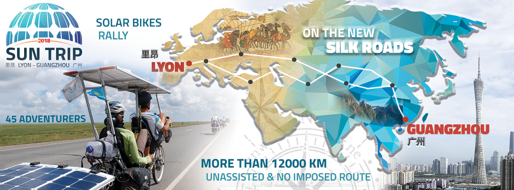 This solar powered electric bicycle went 12,800 km in 64 days!