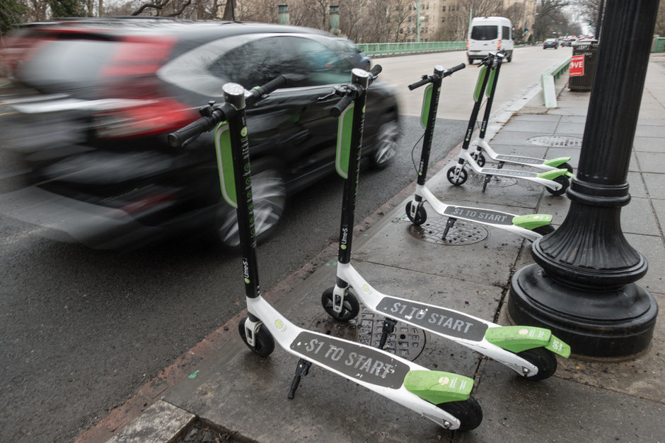 Lime Green is the electric scooter's company new carbon neutral mission