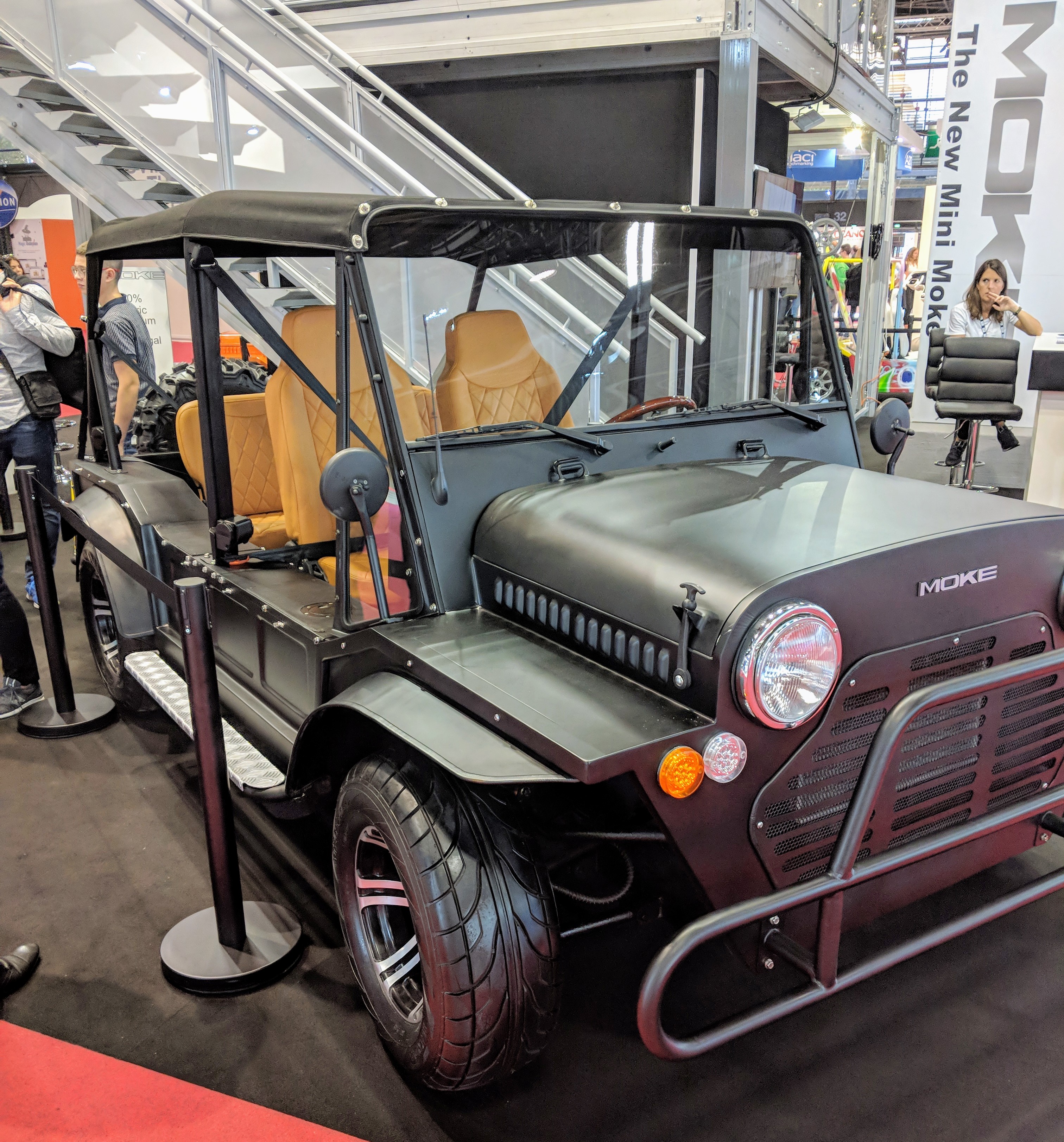 The Mini Moke is back and it is electric...but this AWD 75mph version ...