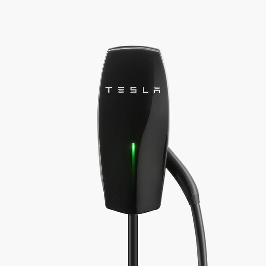 Tesla launches new Gloss Black Wall Connector - Electrek