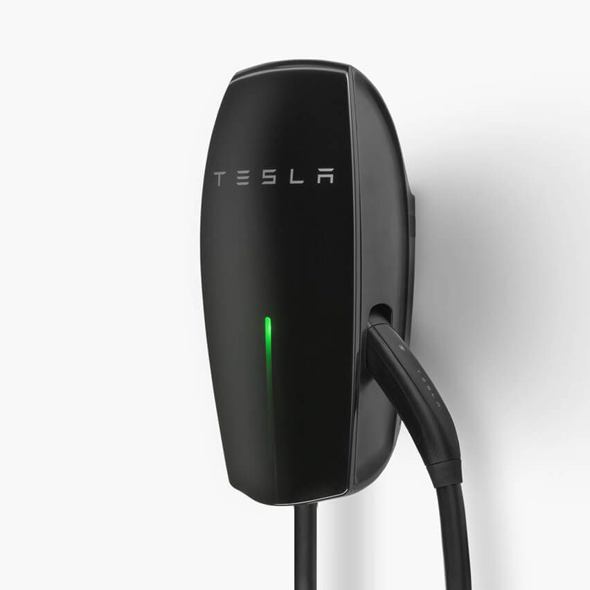 Tesla launches new Gloss Black Wall Connector - Electrek