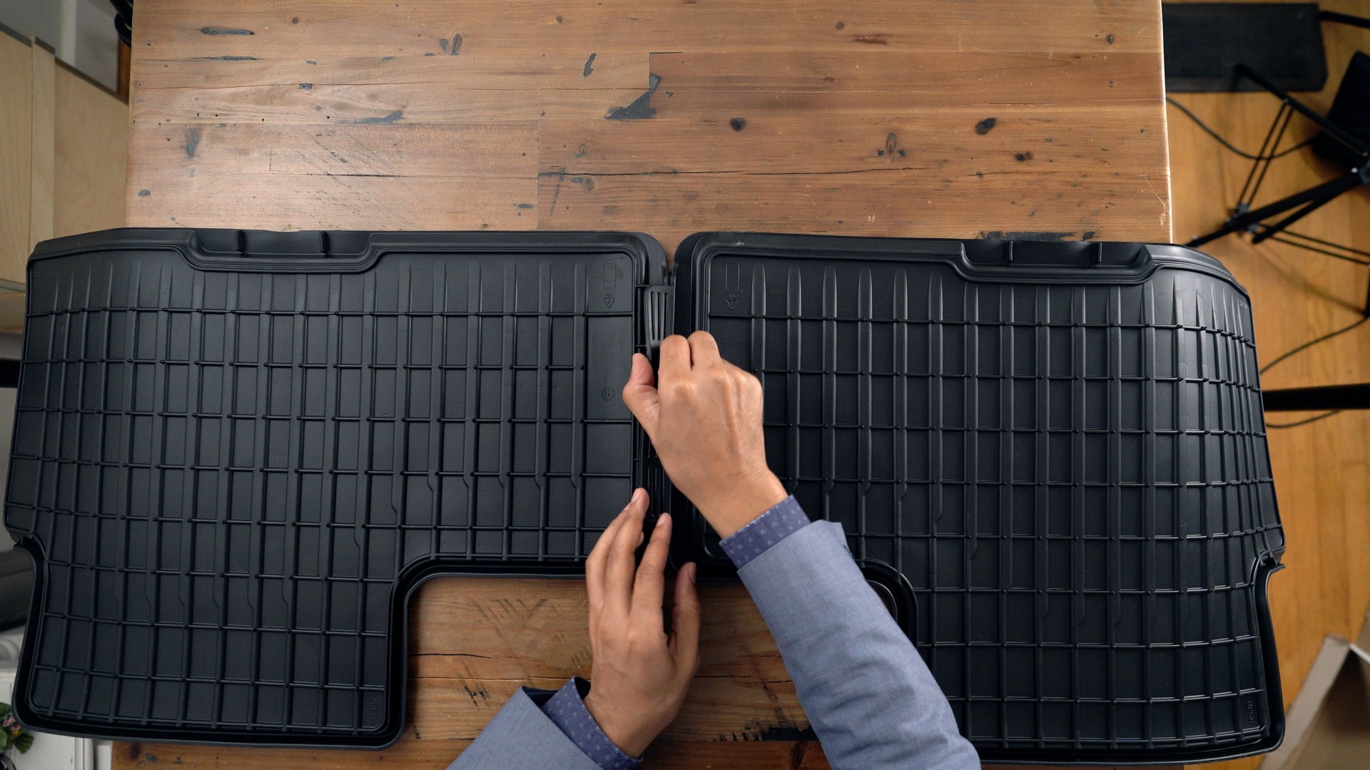 Hands-on for winter: Installing official Tesla Model 3 all-weather ...