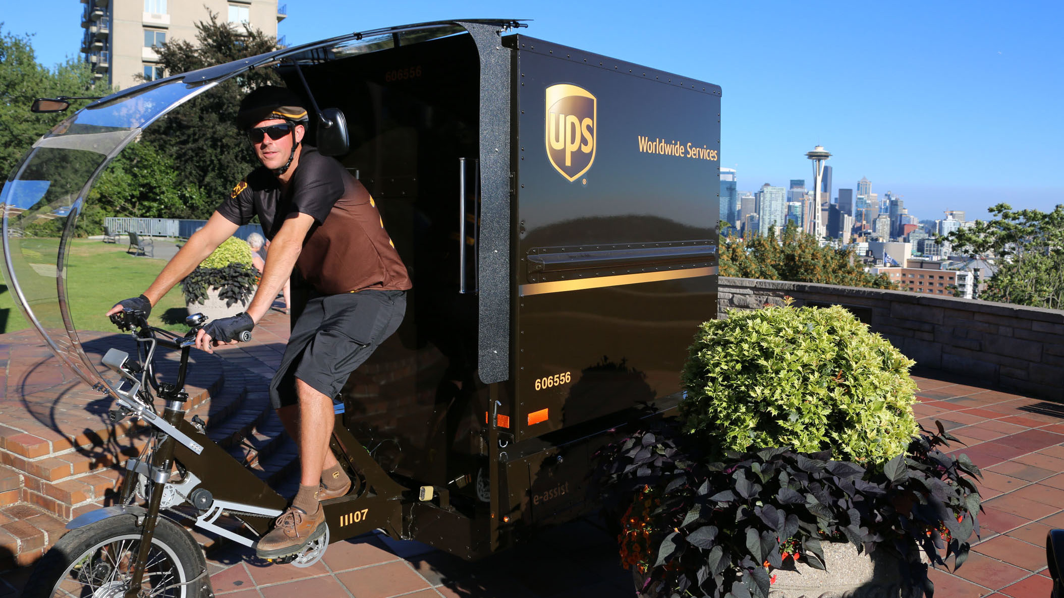 UPS electric cargo tricycles to expand operations into Seattle