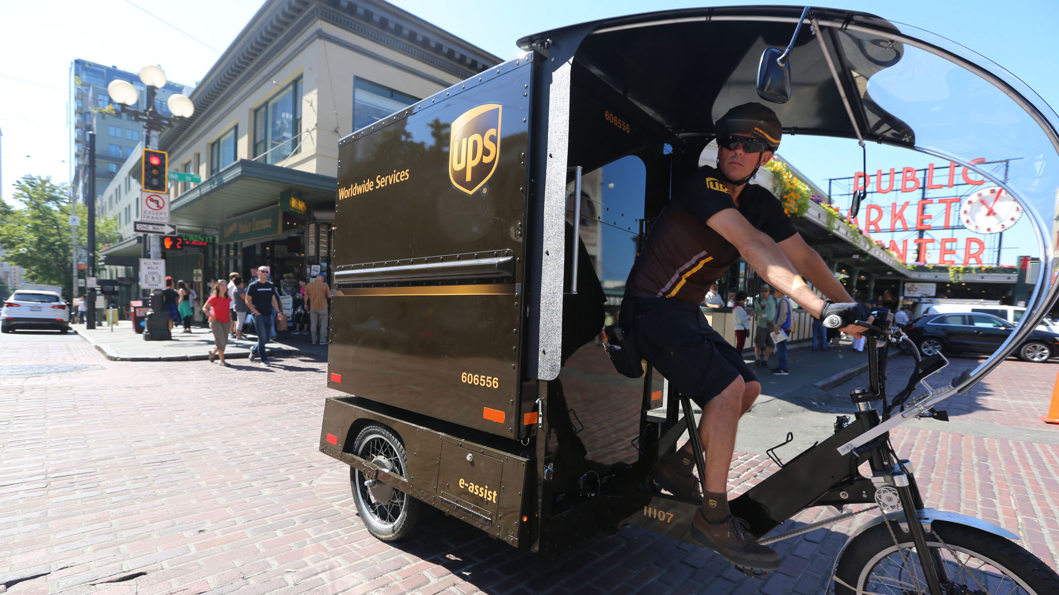 UPS electric cargo tricycles to expand operations into Seattle