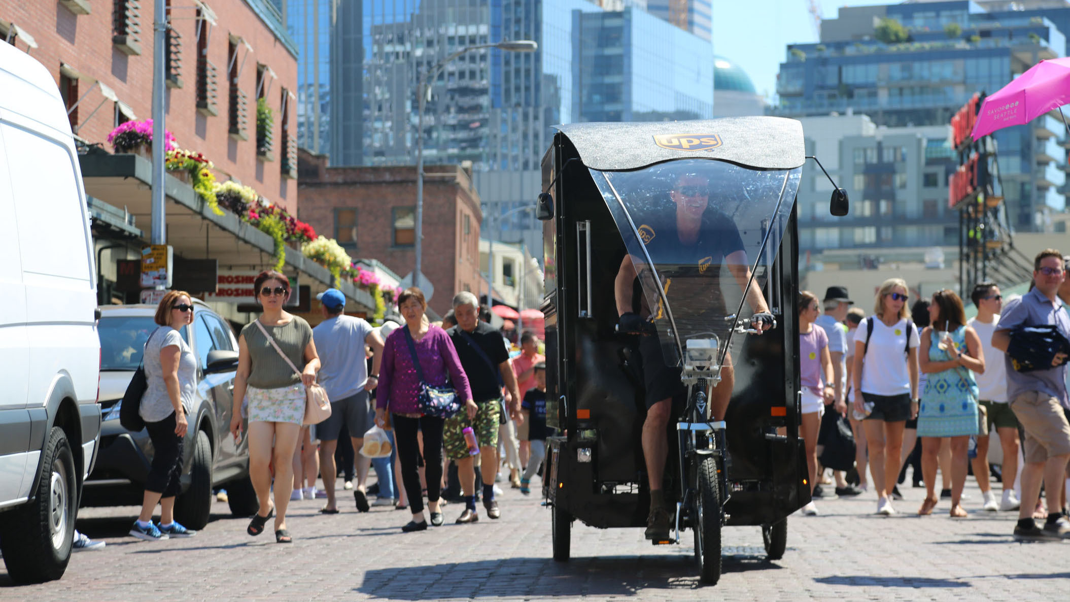 UPS electric cargo tricycles to expand operations into Seattle