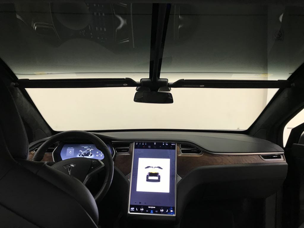 First look at a bulletproof Tesla Model X armored vehicle | Electrek