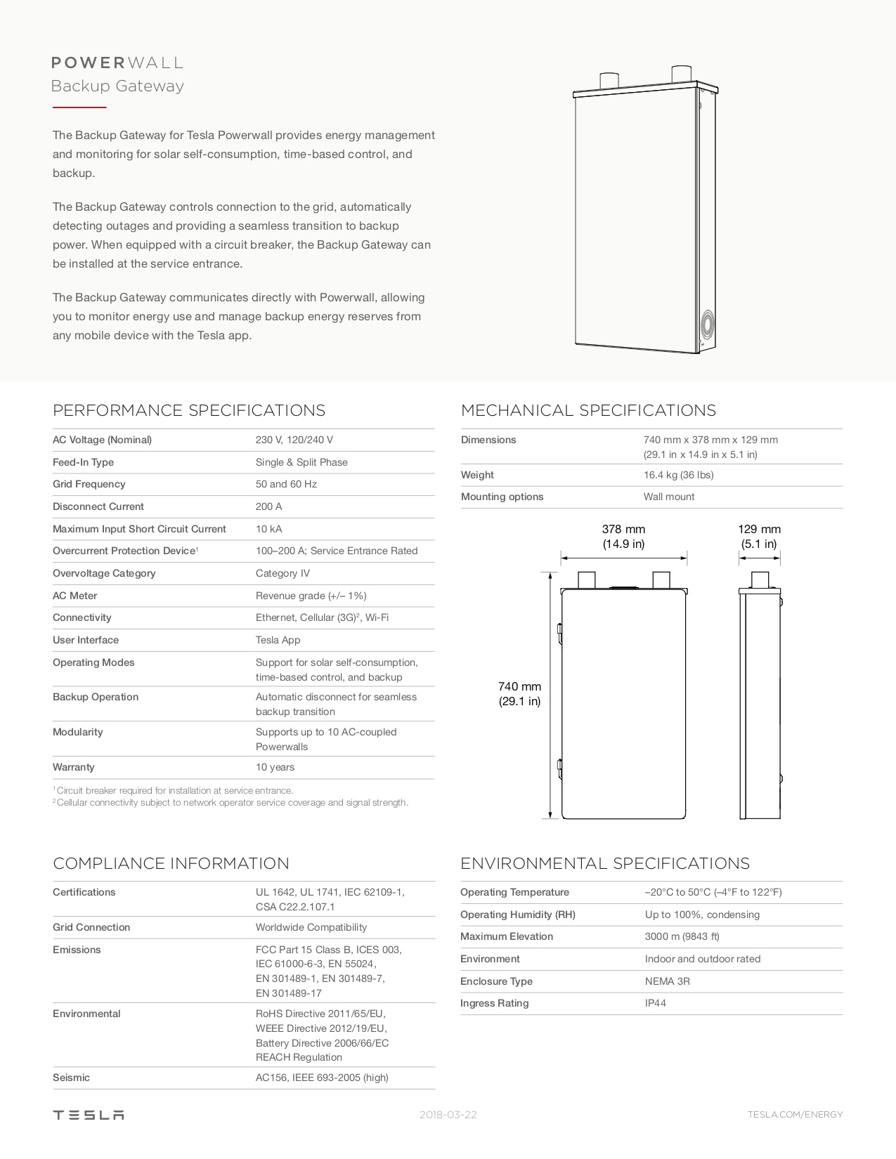 Tesla launches backup power through Powerwall 2 in Europe with new ...