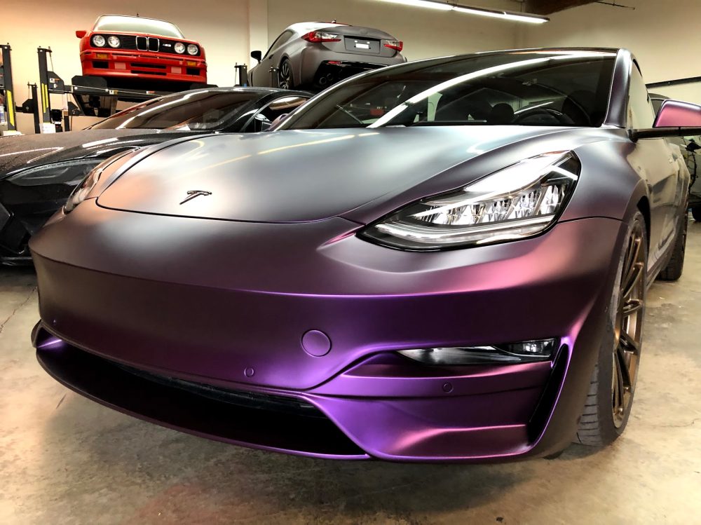 Tesla Model 3 with new aftermarket bumper - love it or hate it? - Electrek