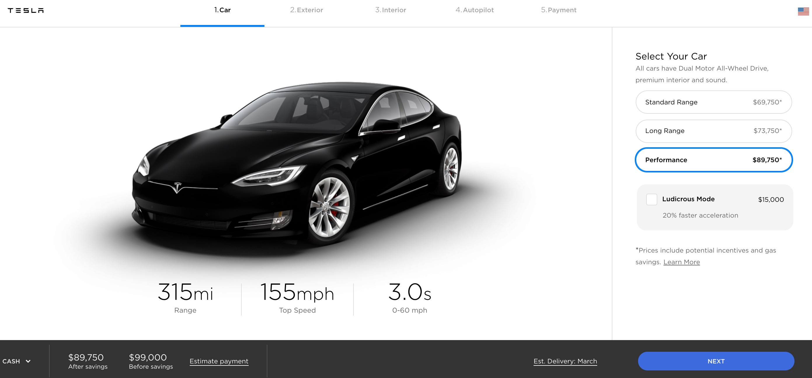 Tesla releases new Model S battery pack, makes massive price drop ...