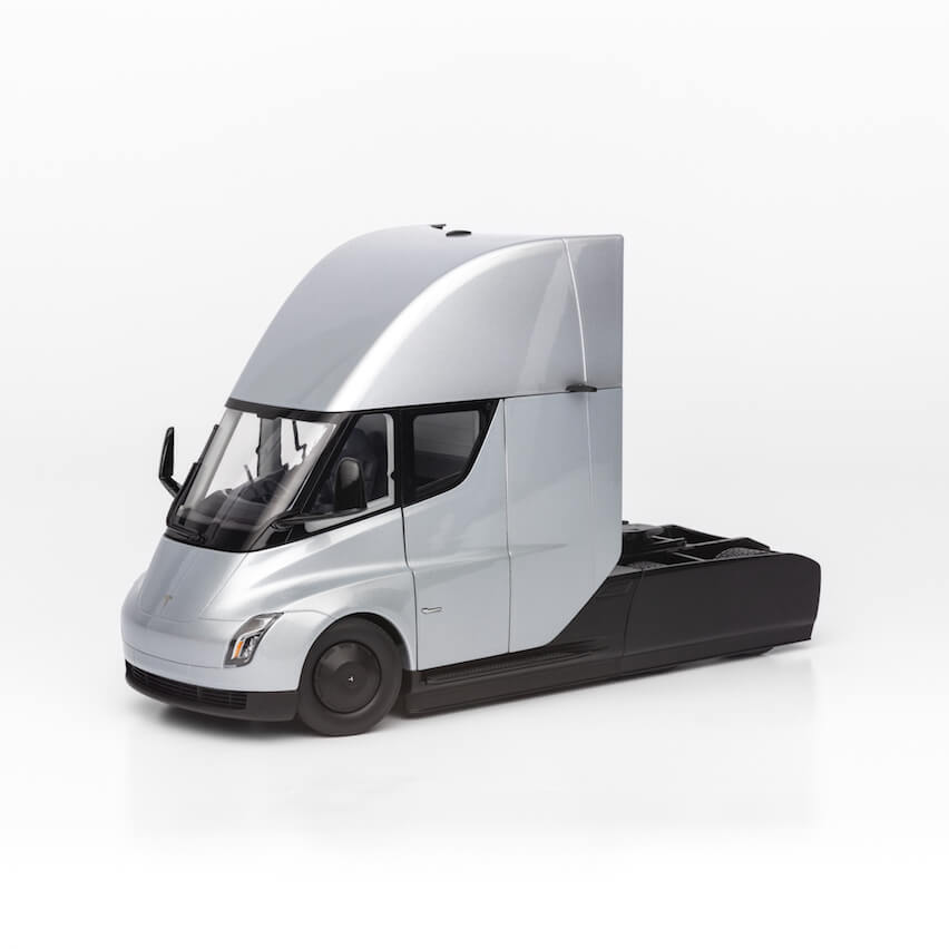 Tesla brings electric semi truck to production - in a diecast version ...