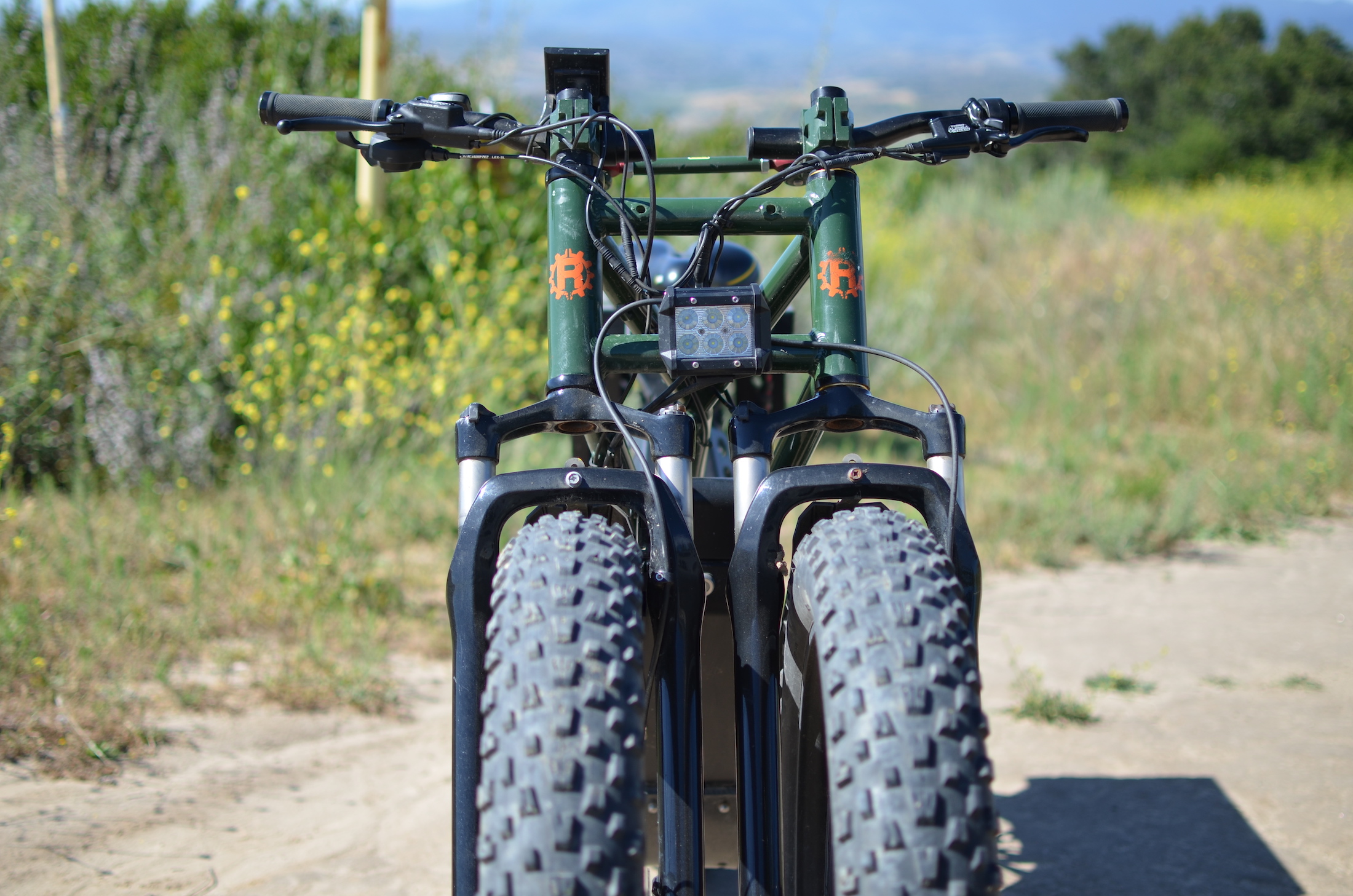 First ride: Rungu three-wheeled e-bike tackles off-road terrain like no ...