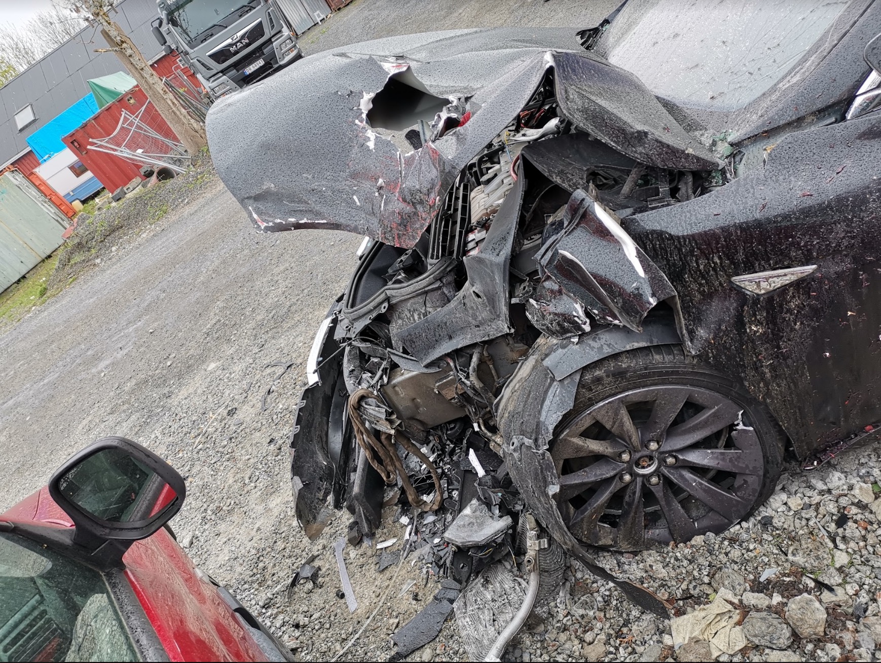 'Tesla saved my life', says owner after walking away from high-speed ...