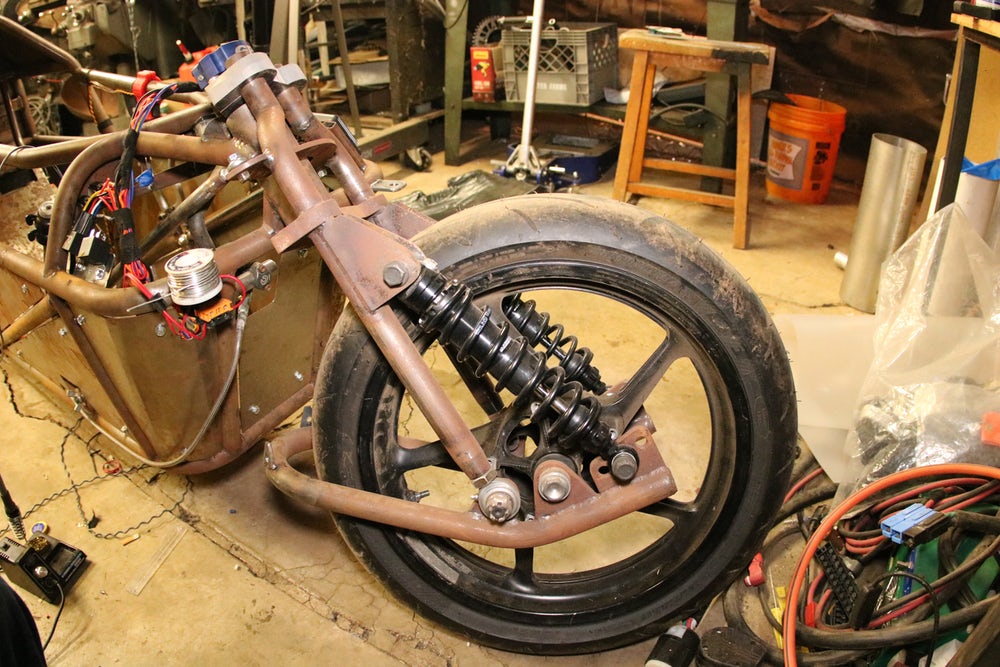 This homemade electric land speed motorcycle just passed its first ...