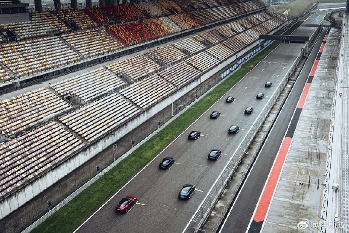 Tesla held a special Model 3 Performance track day on Shanghai ...