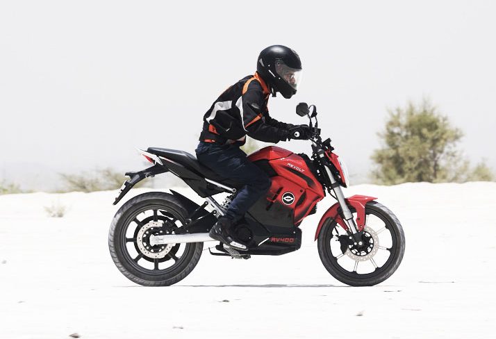 RV400 53 MPH electric motorcycle begins deliveries amid surging demand