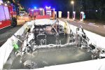 Tesla vehicle caught on fire while plugged in at Supercharger station ...