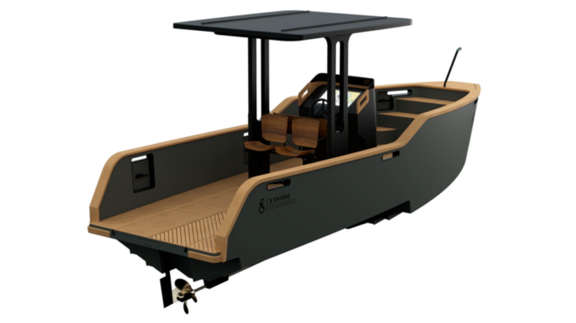 Tesla-inspired electric boat unveiled: X Shore Eelex 8000 | Electrek