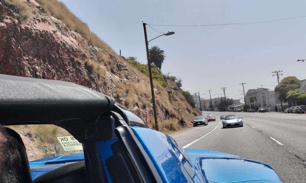 Look: 37 Roadsters meet up at Tesla Club LA's 10th anniversary Roadster ...