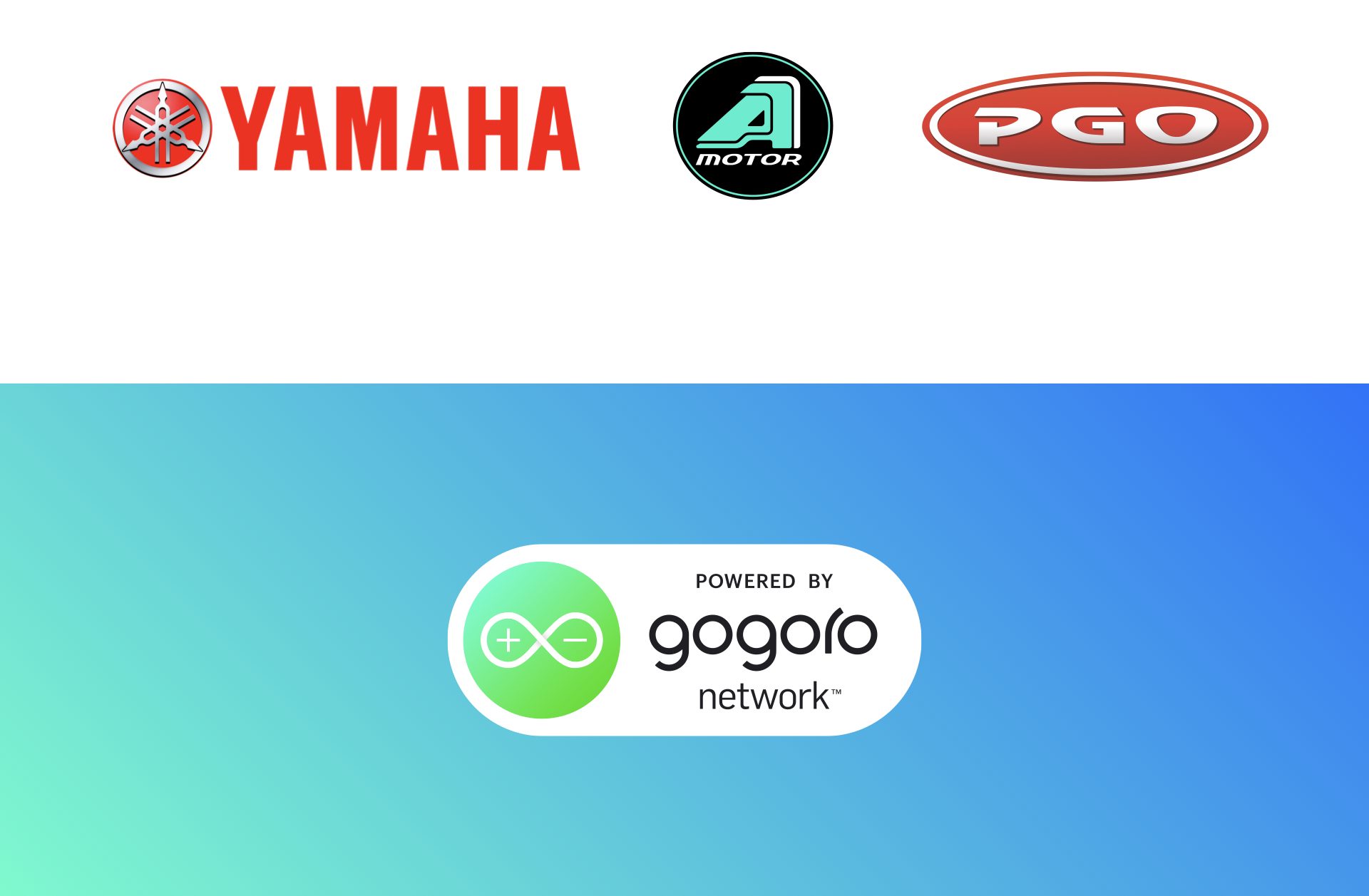 Gogoro Network battery swaps sign on big names including Yamaha