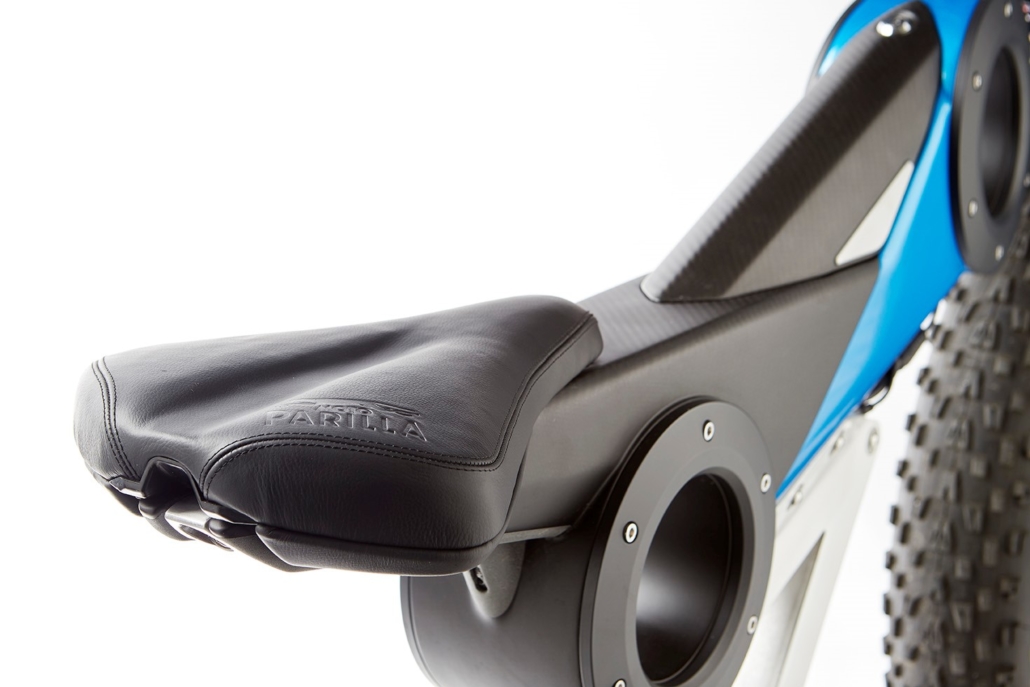 Moto Parilla electric bicycle looks like a motorcycle but rides like a ...
