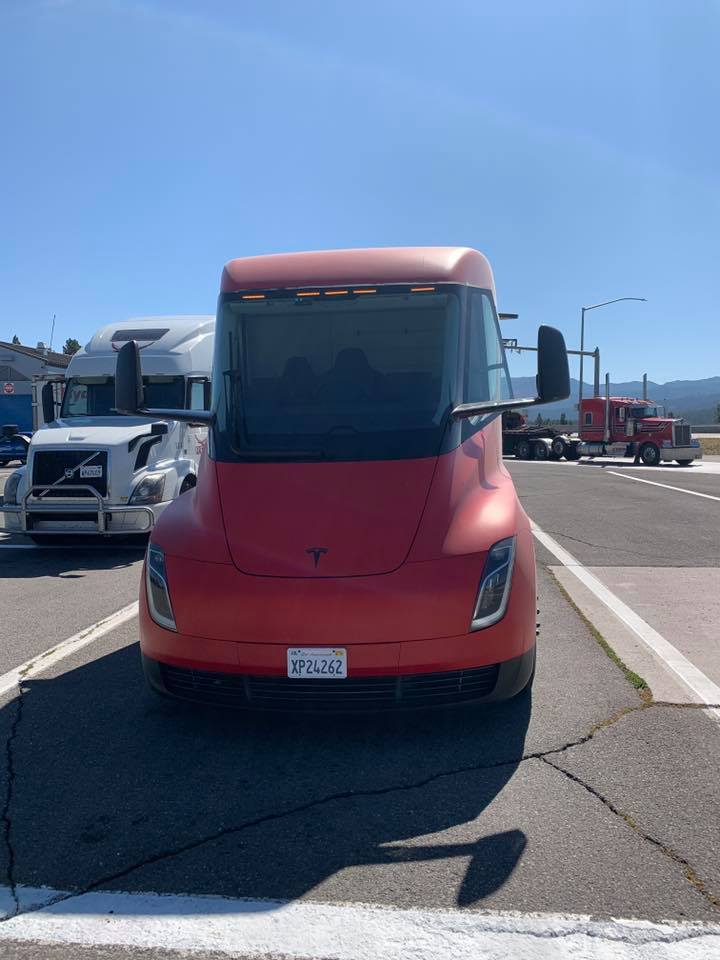 Tesla Semi electric truck exceeds range expectation almost fully loaded ...