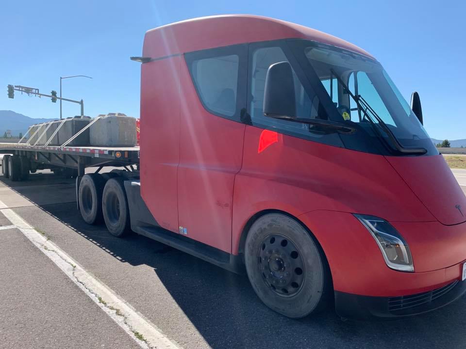 Tesla Semi electric truck exceeds range expectation almost fully loaded ...