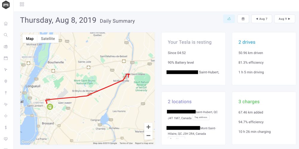 Teslastics launches companion app to track use of your Tesla, battery ...