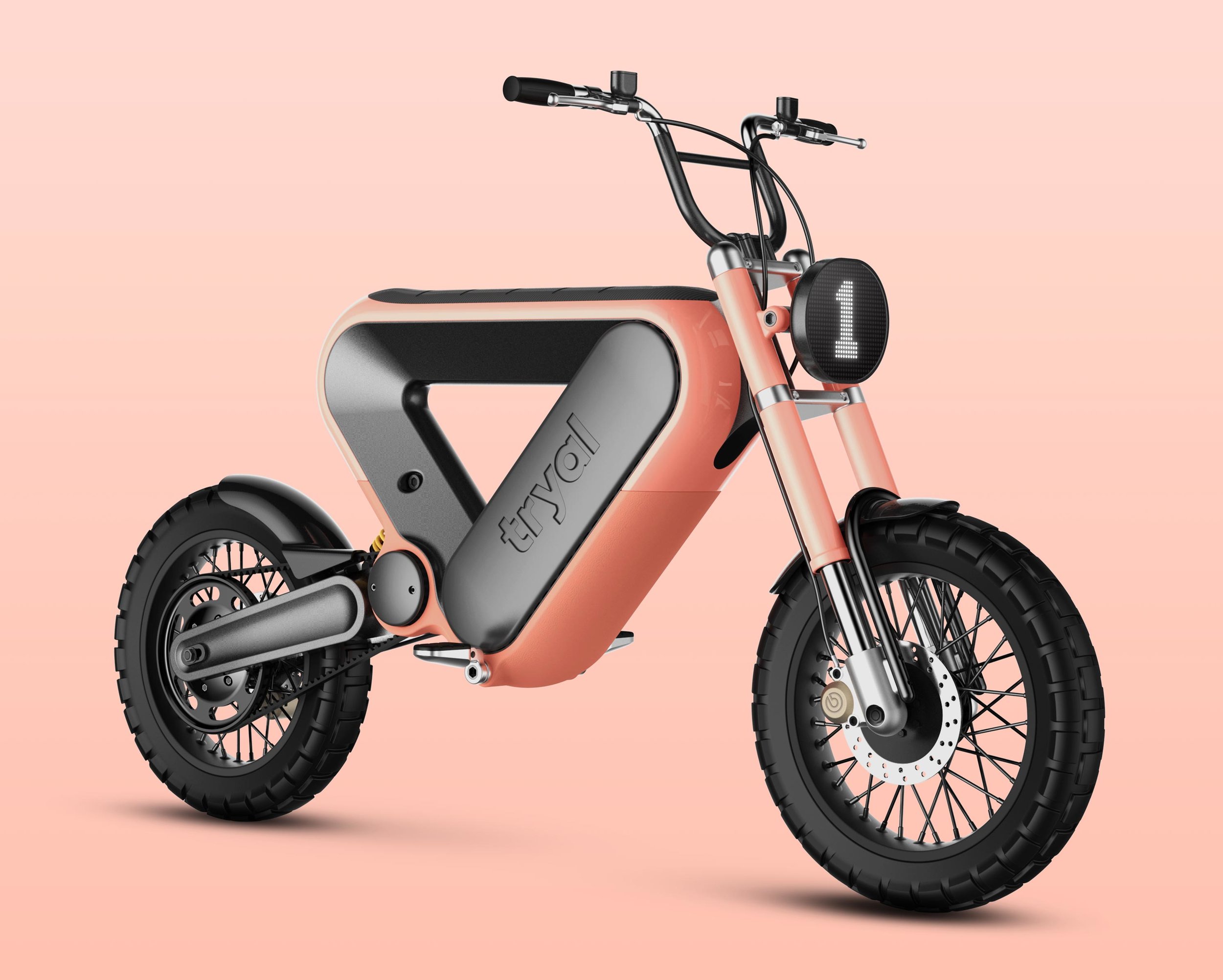 Tryal electric motorcycle wins Rimoza Design Challenge